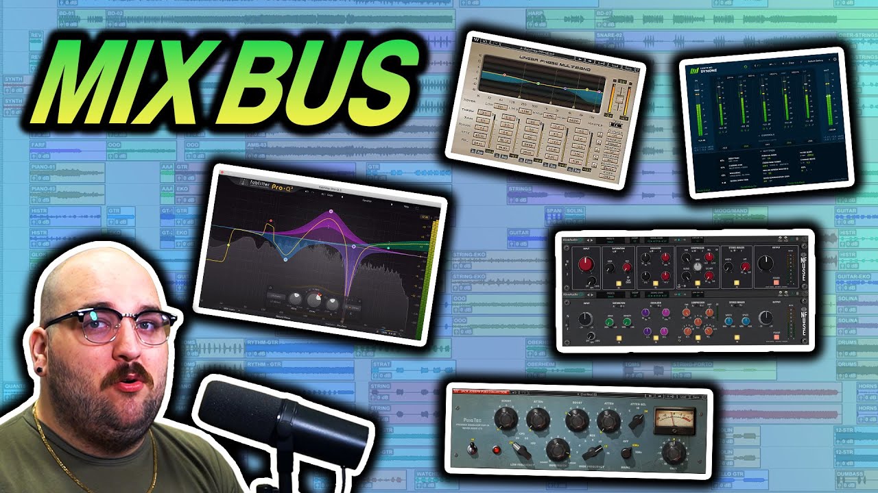 How To Use Mix Bus Processing Youtube