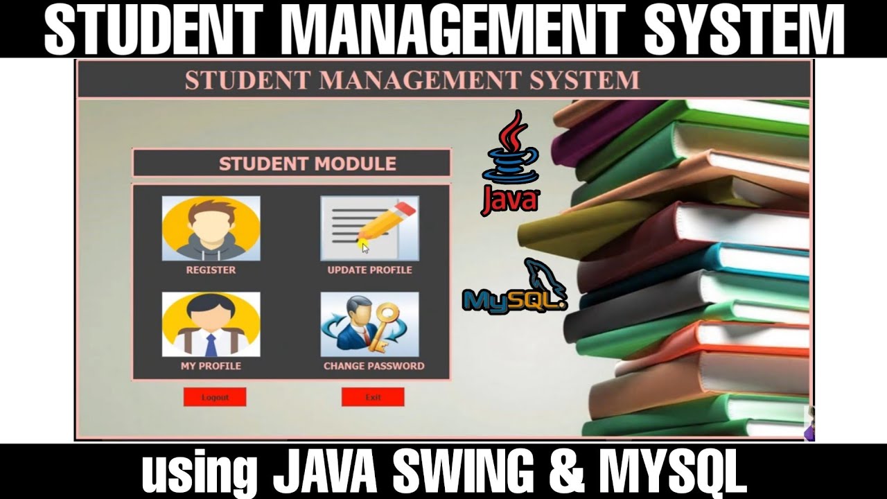 Student Management System Java Project Java Swing Mysql Eclipse
