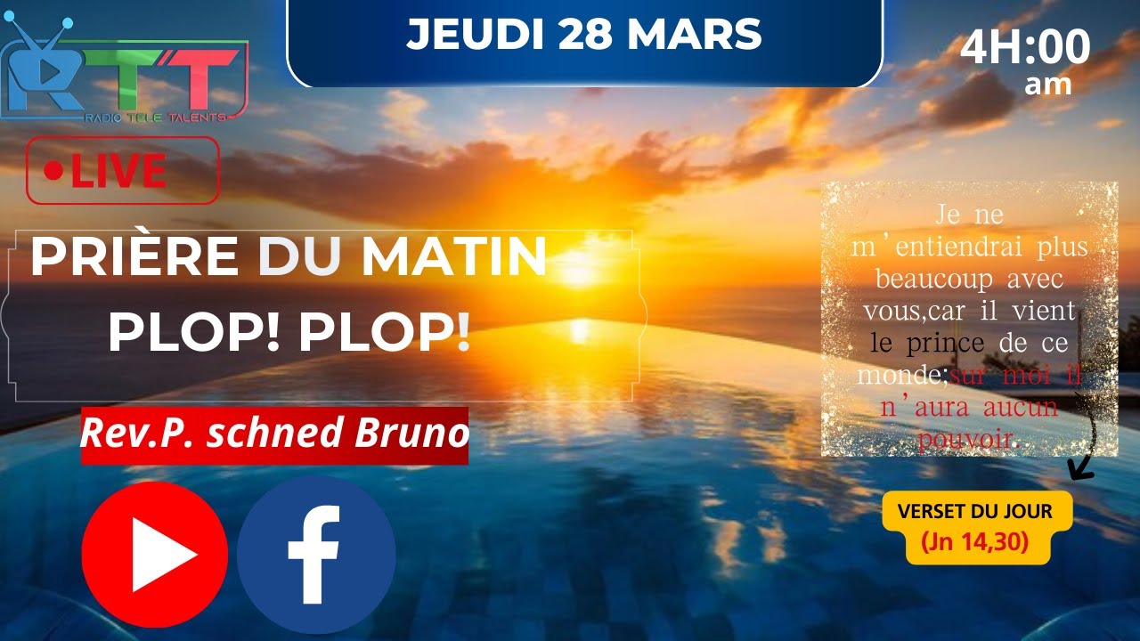 Priere Du Matin Satan Pa Gen Pouvwa Sou Nou Rev P Bruno 03 28 2024