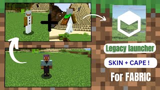 How To Install Skin And Cape In Minecraft Legacy Launcher No Login 2026 ...