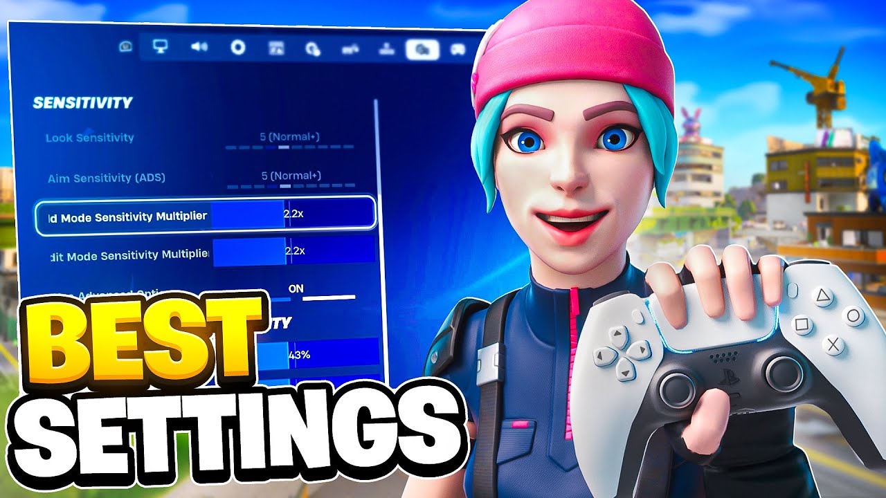 New Best Controller Settings Sensitivity For Fortnite Chapter 6