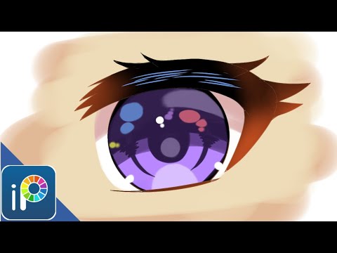 Drawing Anime Eye On Ibis Paint X Youtube