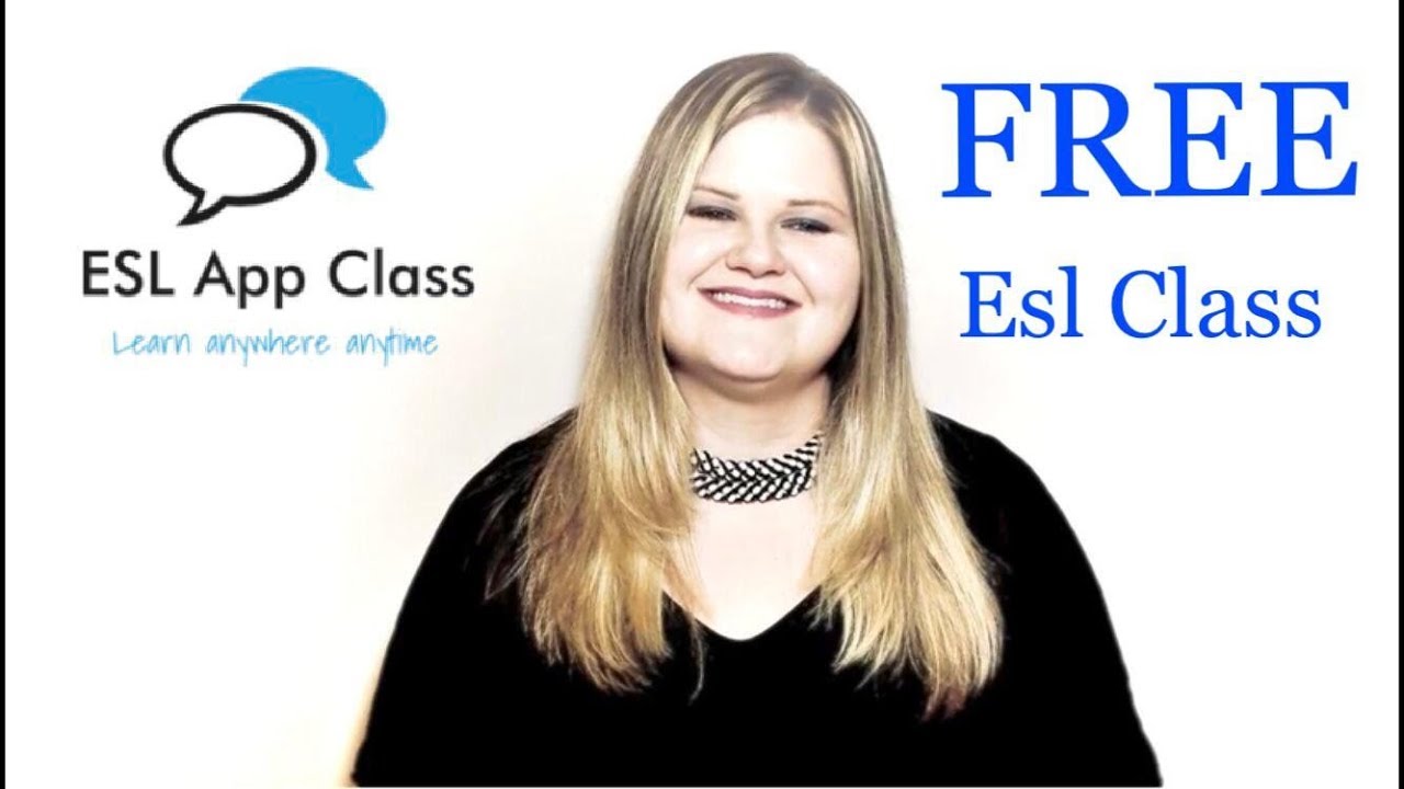 Free Online Esl Class Youtube