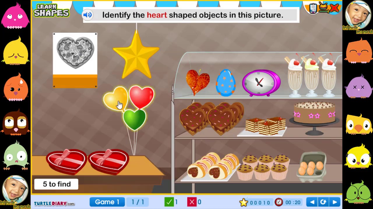 Learn Shapes Geometry Game From Turtle Diary Youtube