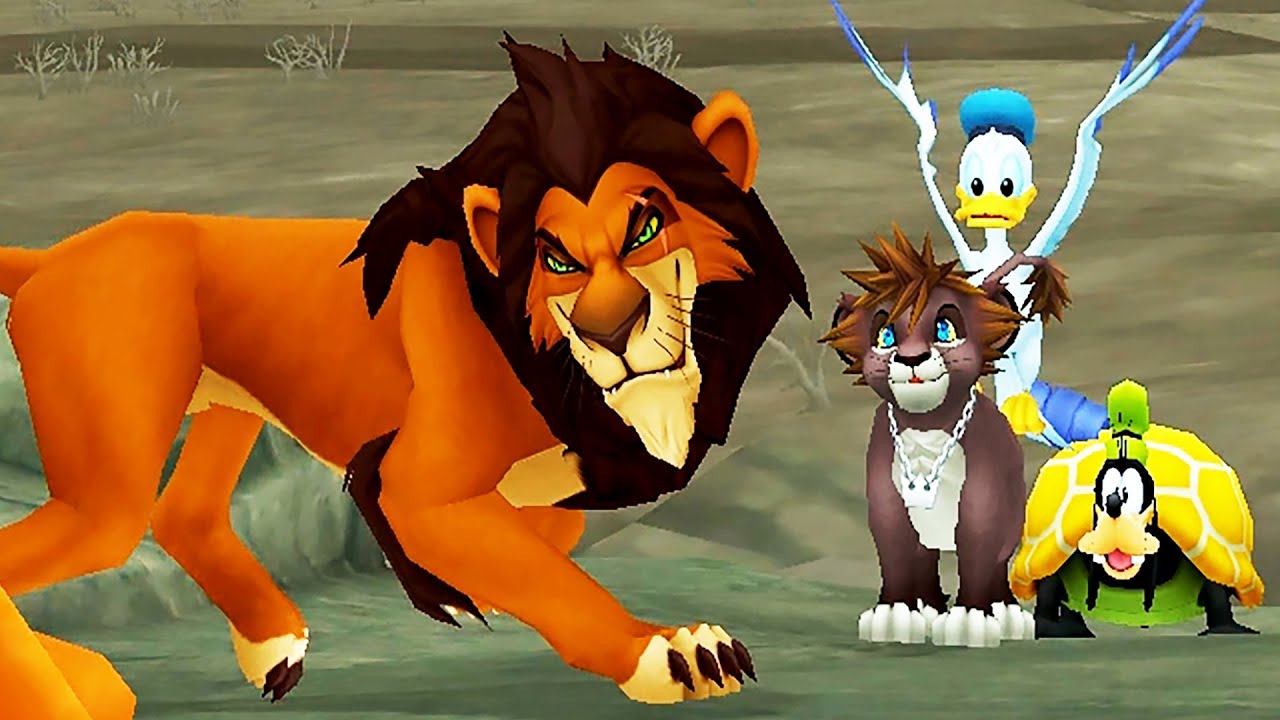 Kingdom Hearts 2 Lion King