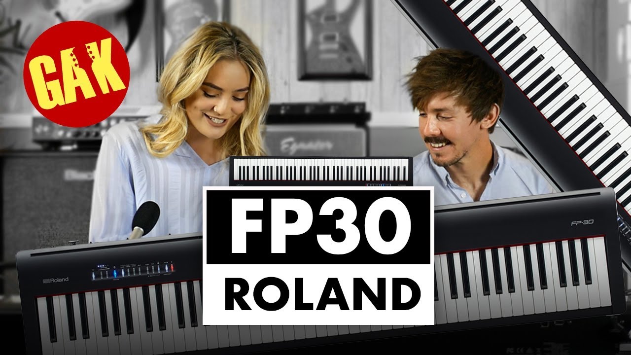 Roland Fp 30 Demo Youtube