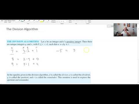 The Division Algorithm Youtube