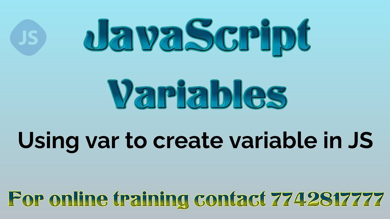 Var Keyword In Javascript Youtube