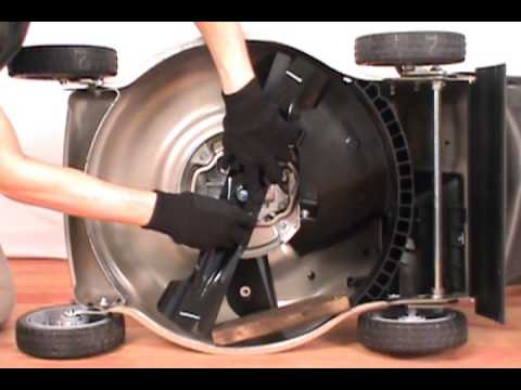 Replacing The Blades Honda Lawn Mower Youtube