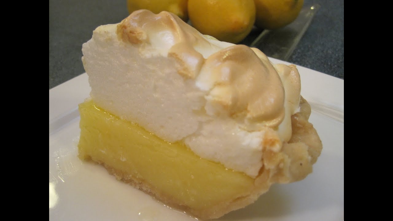 Lemon Pie Filling With Meringue Topping How To Make Lemon Filling And