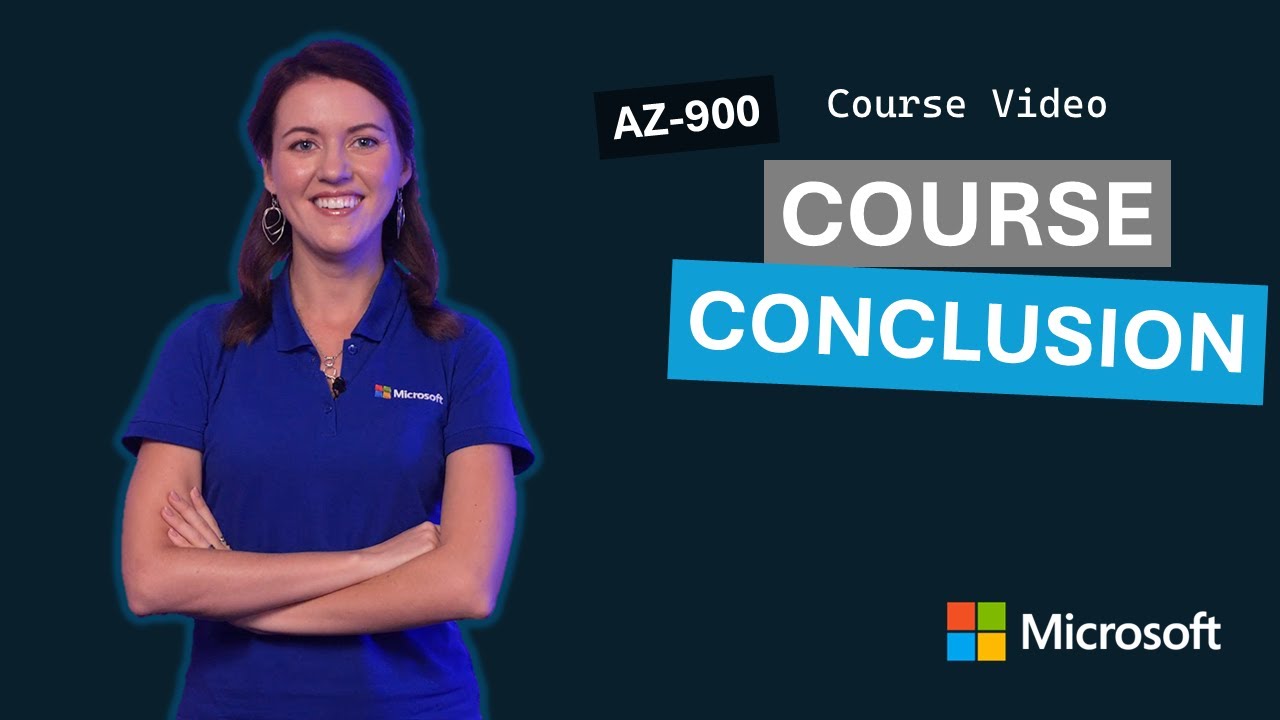 Course Conclusion Az 900 Video 6 Youtube