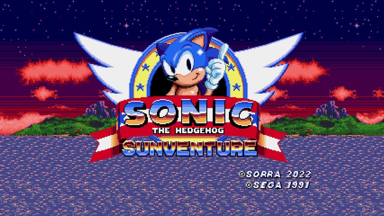 Sonic Rom Hack Sonic Sunventure 100 Playthrough Youtube