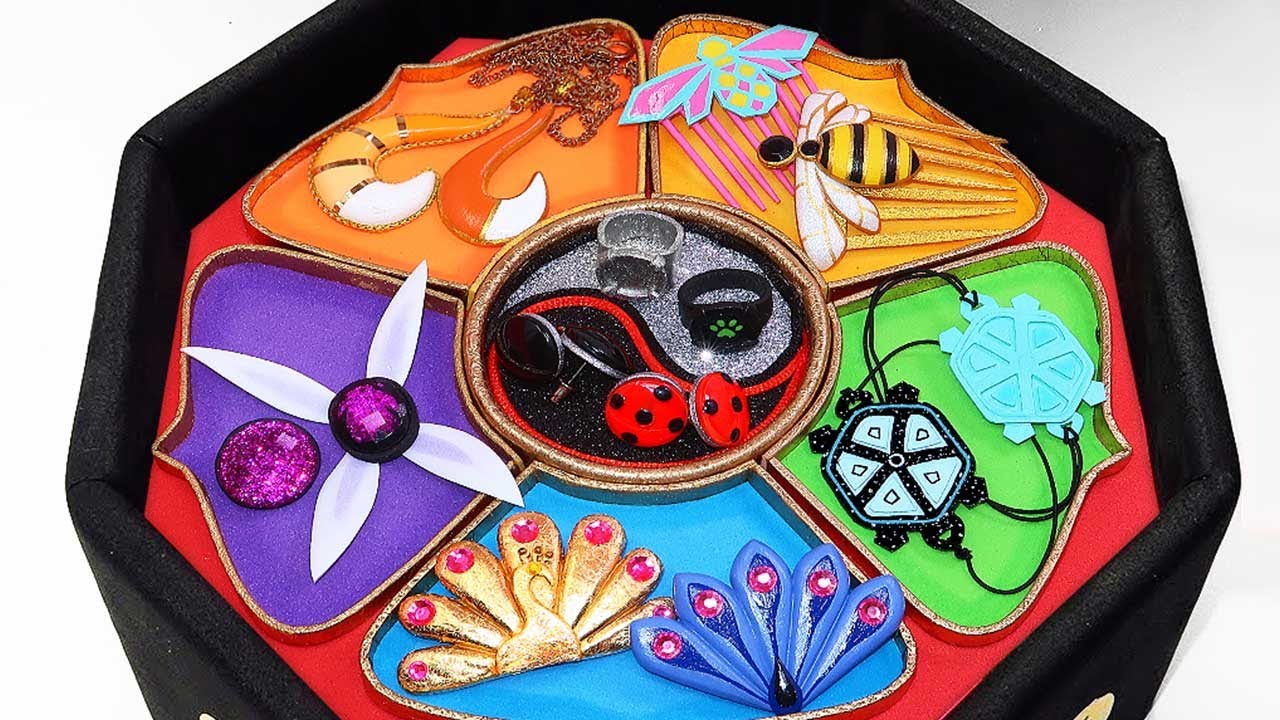 Tutorial Diy All Miraculouses Of Miraculous Ladybug Main And