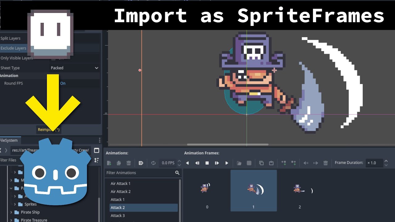 Sprite Animations Frames