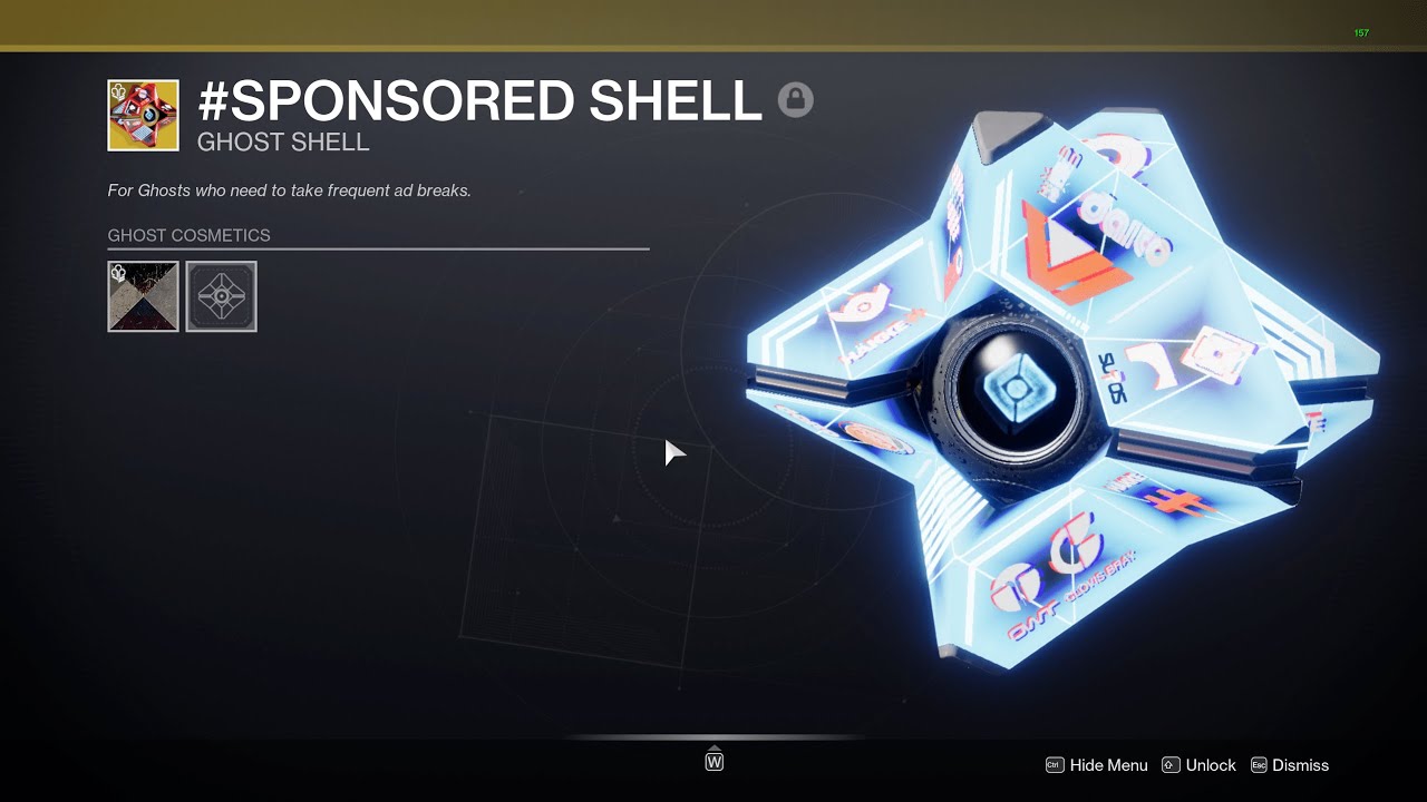 The New Best Ghost Shell And Shader Combo In Destiny 2 Youtube