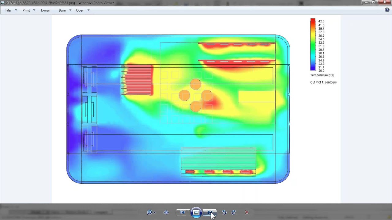 Solidworks Flow Simulation Electronics Cooling Youtube