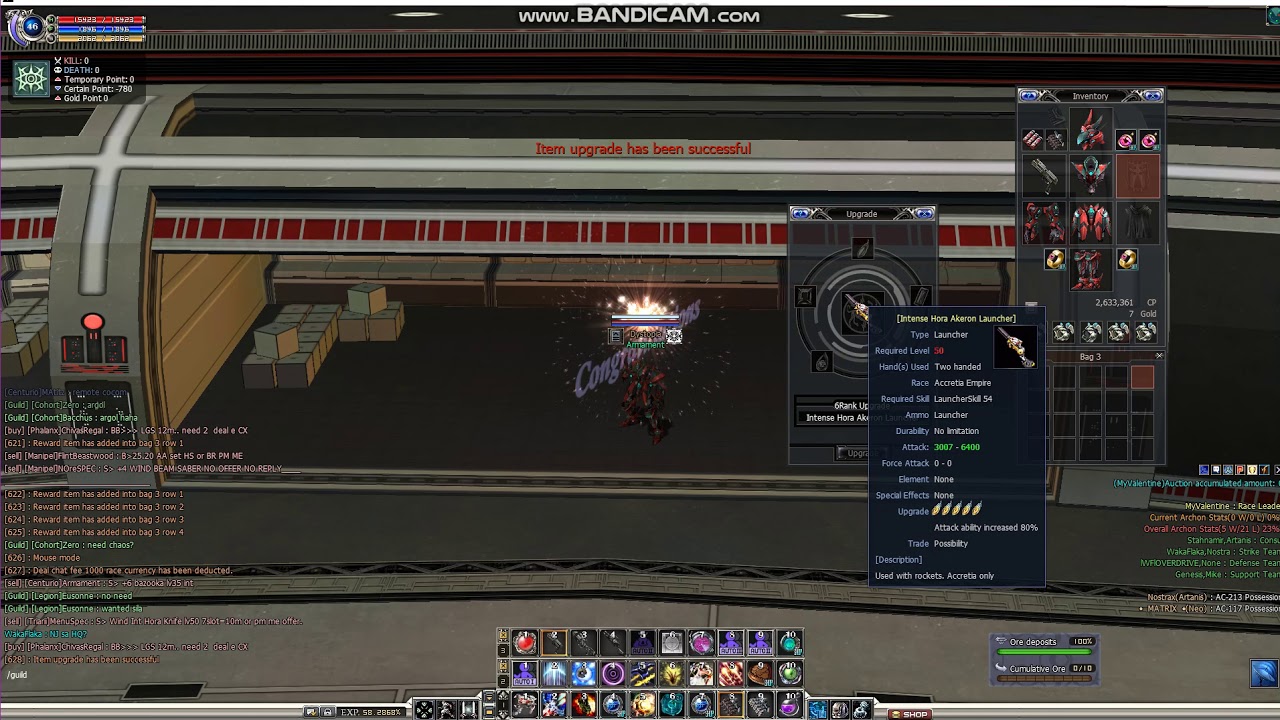 Rf Online Upgrading 5 Intense Hora Akeron Launcher Playpark Ph