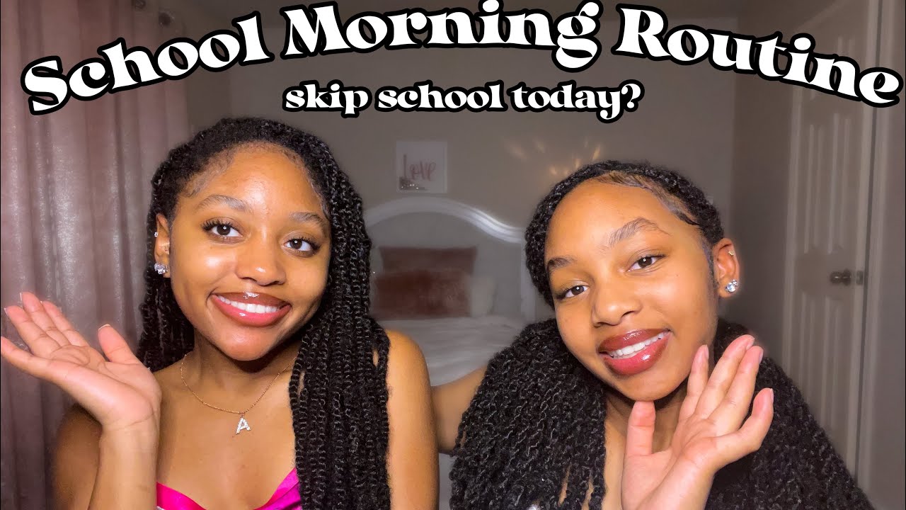 School Morning Routine Vlog Senior Year Youtube