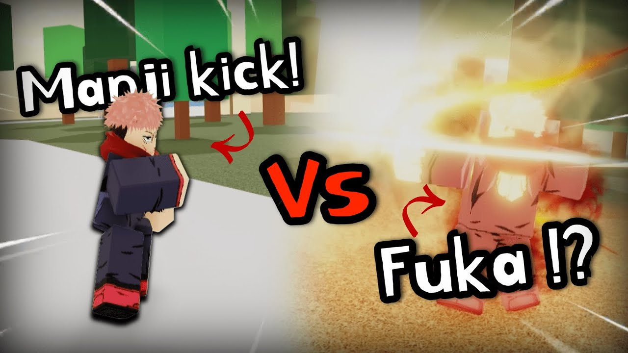 Manji Kick Vs Every Moves In Jujutsu Shenanigans Youtube