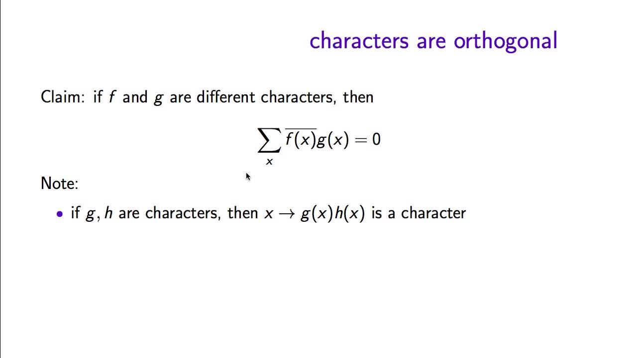 Expanders Lecture 2 Part 5 Youtube
