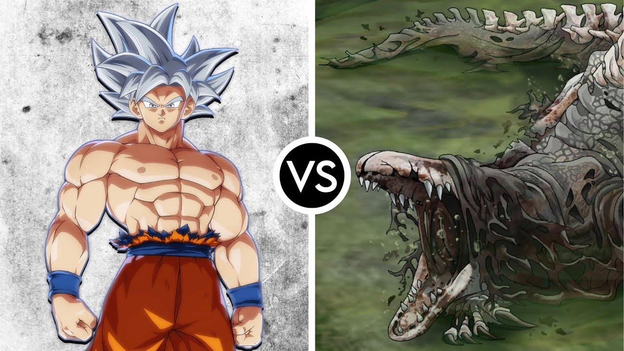 Mui Goku Vs Scp 682 Death Battle Youtube