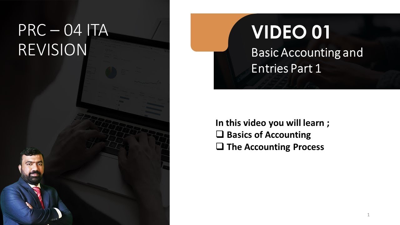 001 Basic Accounting And Entries Part 1 Youtube