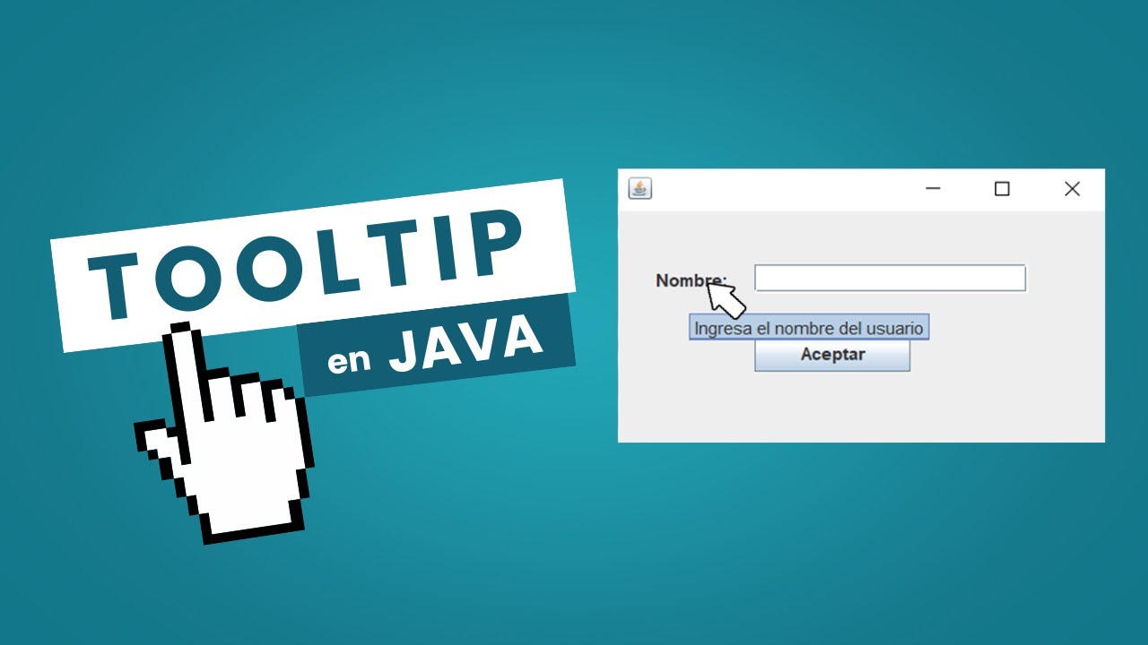 Tooltip En Java ёятн Youtube