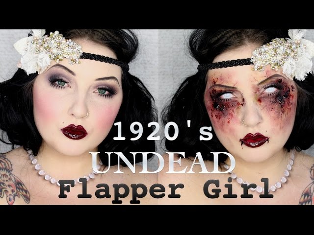 1920s Flapper Girl Makeup Tutorial Saubhaya Makeup