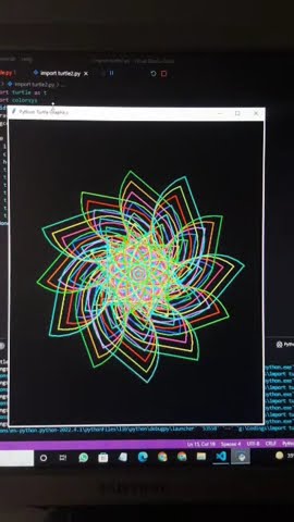 Python Cool Shapes Turtle Graphics Python Coding Status