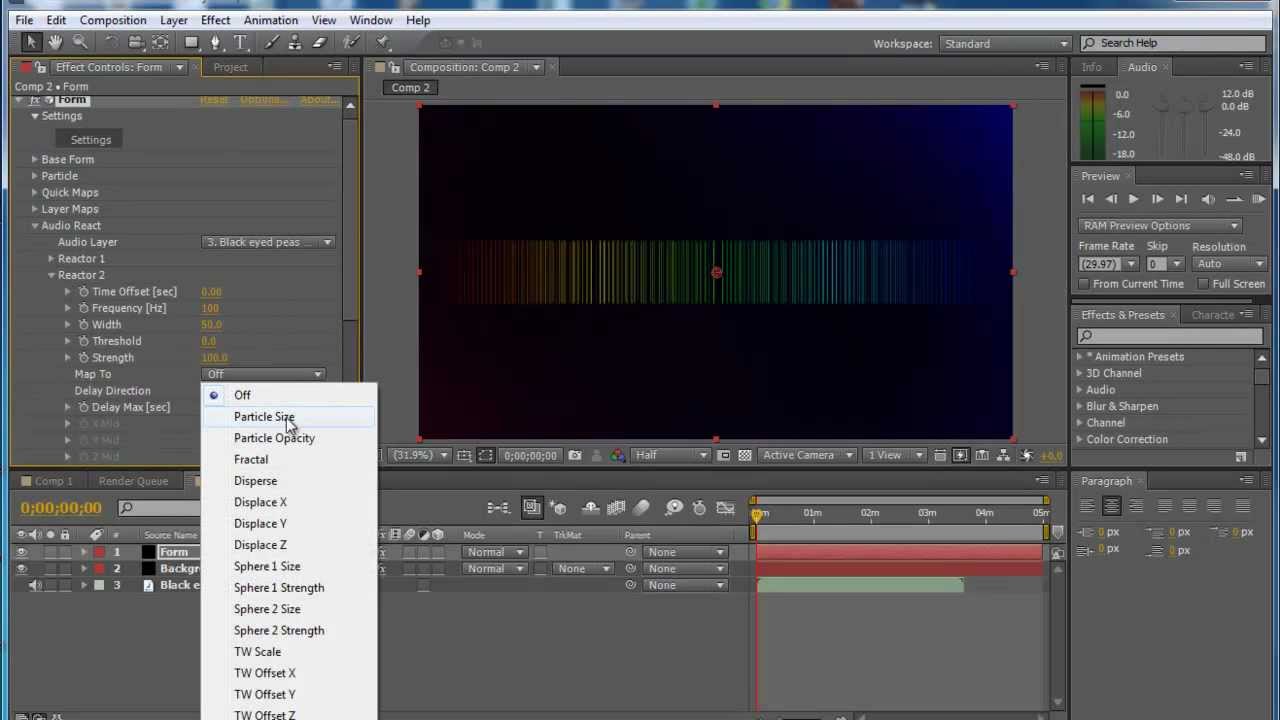 Dubstep With Trapcode Form