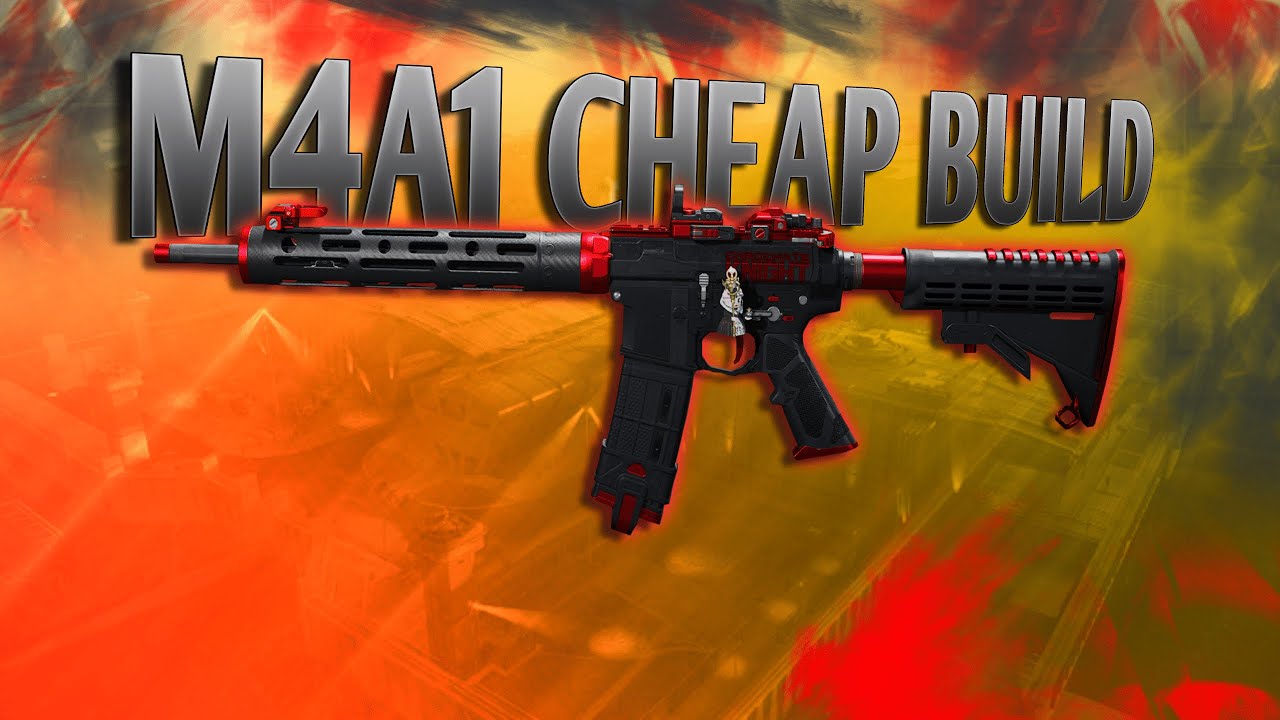 My Favorite Gun M4a1 Cheap Build Youtube