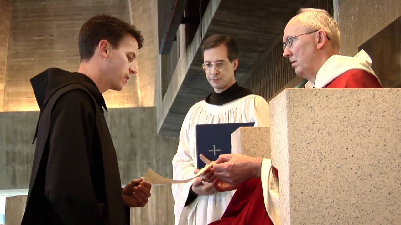 Monastic Profession 2010 Youtube
