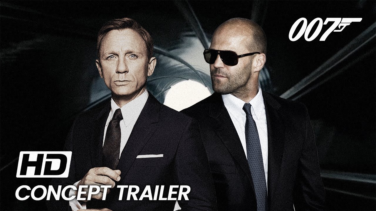 James Bond 007 2023 Jason Statham Daniel Craig Concept Fan