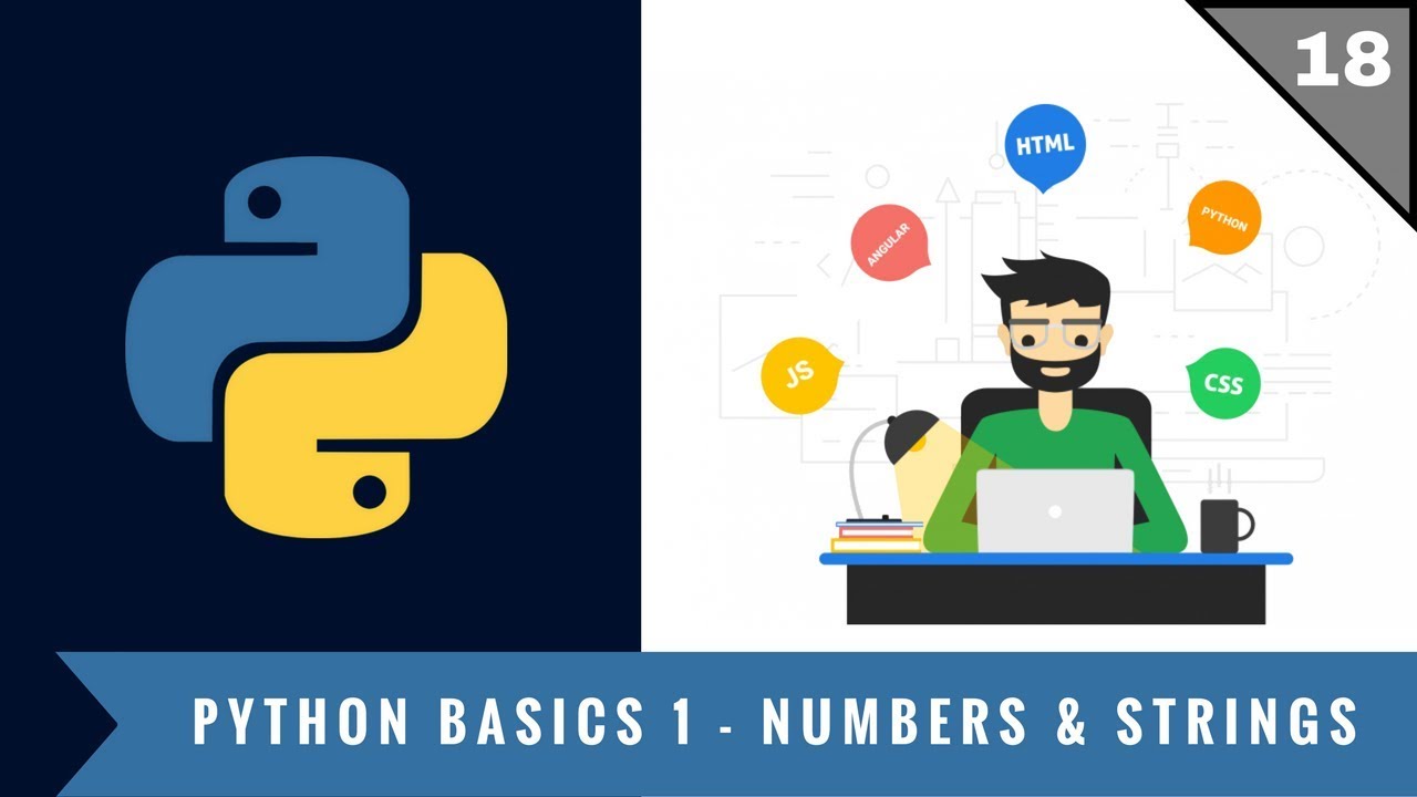 Python Tutorials Beginners Basics Numbers Strings 01 Full