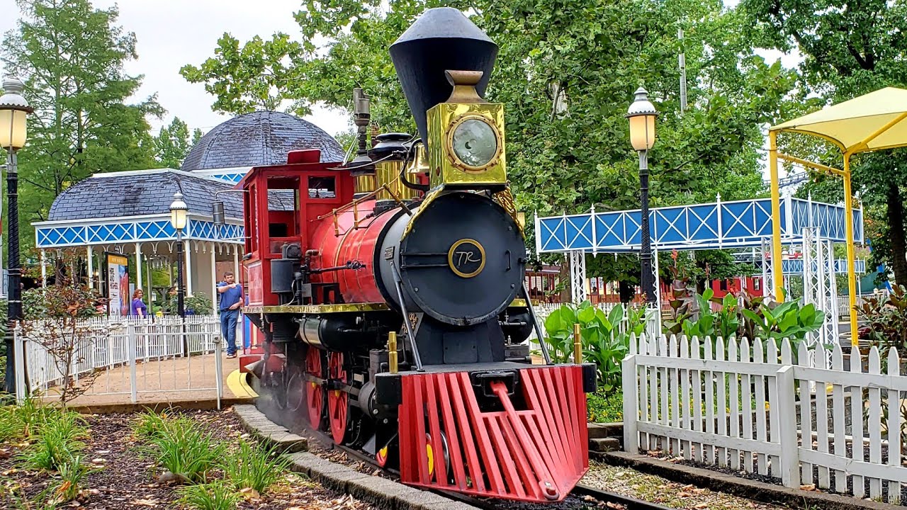 Six Flags St Louis Railroad Youtube