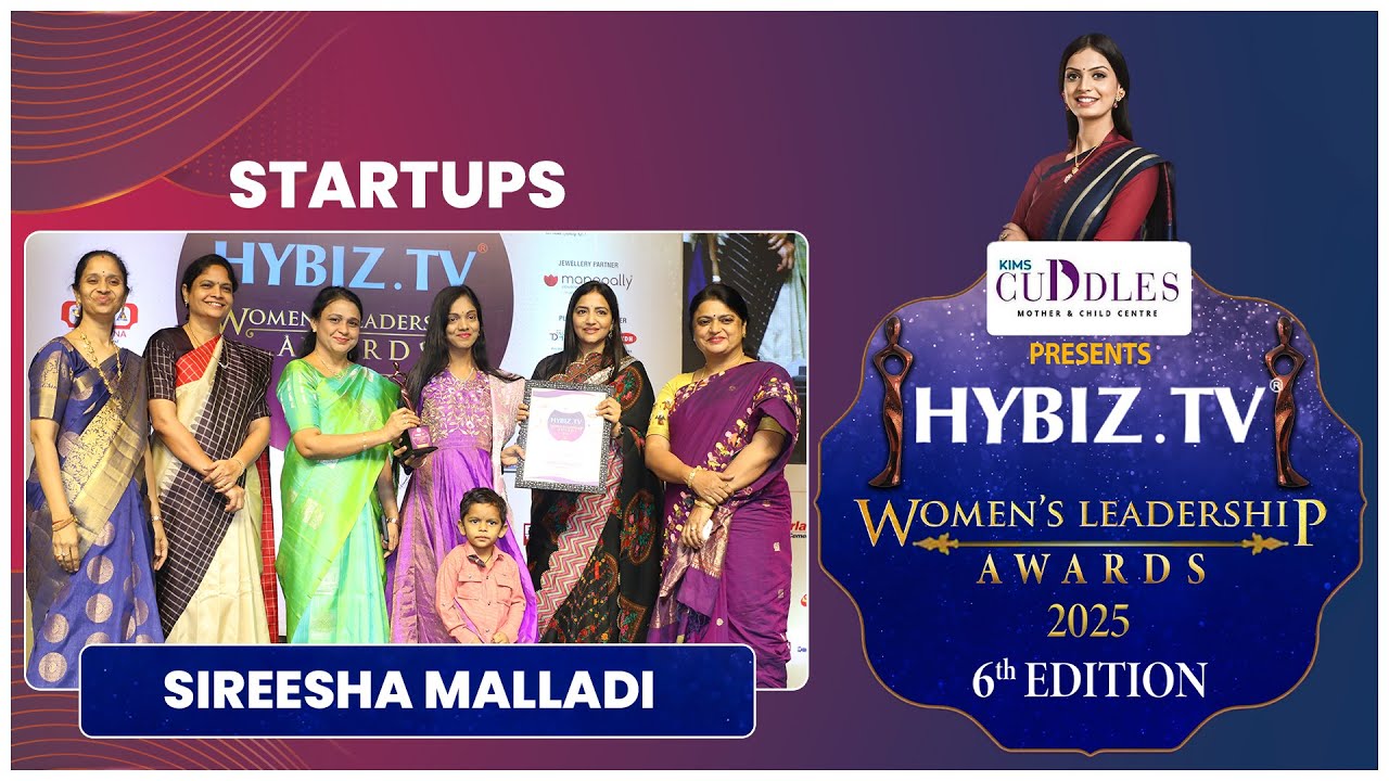 Sireesha Malladi Startup Award Women S Leadership Awards 2025 Youtube