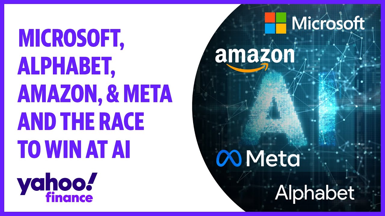 Microsoft Alphabet Amazon Meta And The Race To Win At Ai Youtube