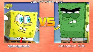 Mugen Spongebob Vs Abrasive Spongebob Doovi