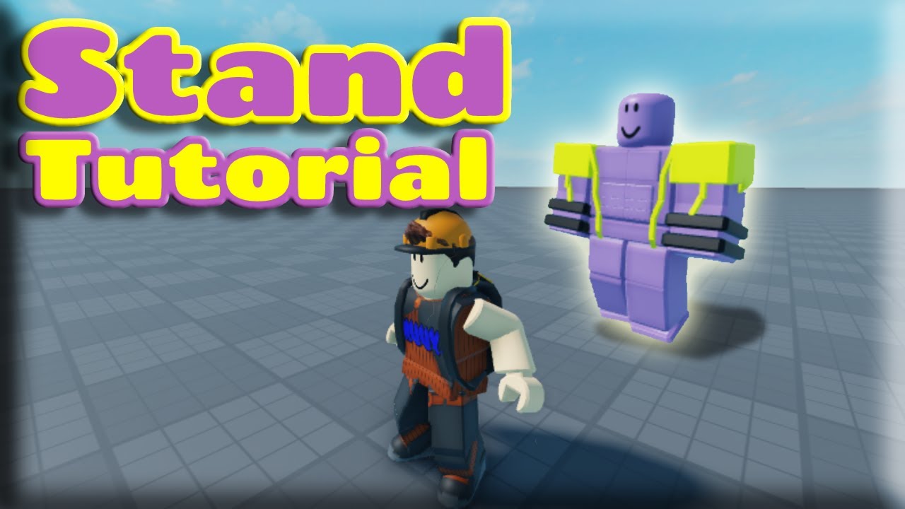 Jojo Stands Tutorial Youtube