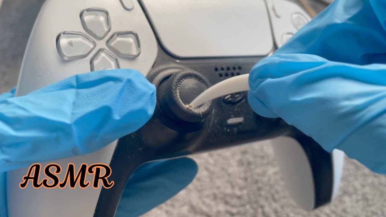 Controller Cleaning Picking Wiping Satisfying Asmr Youtube