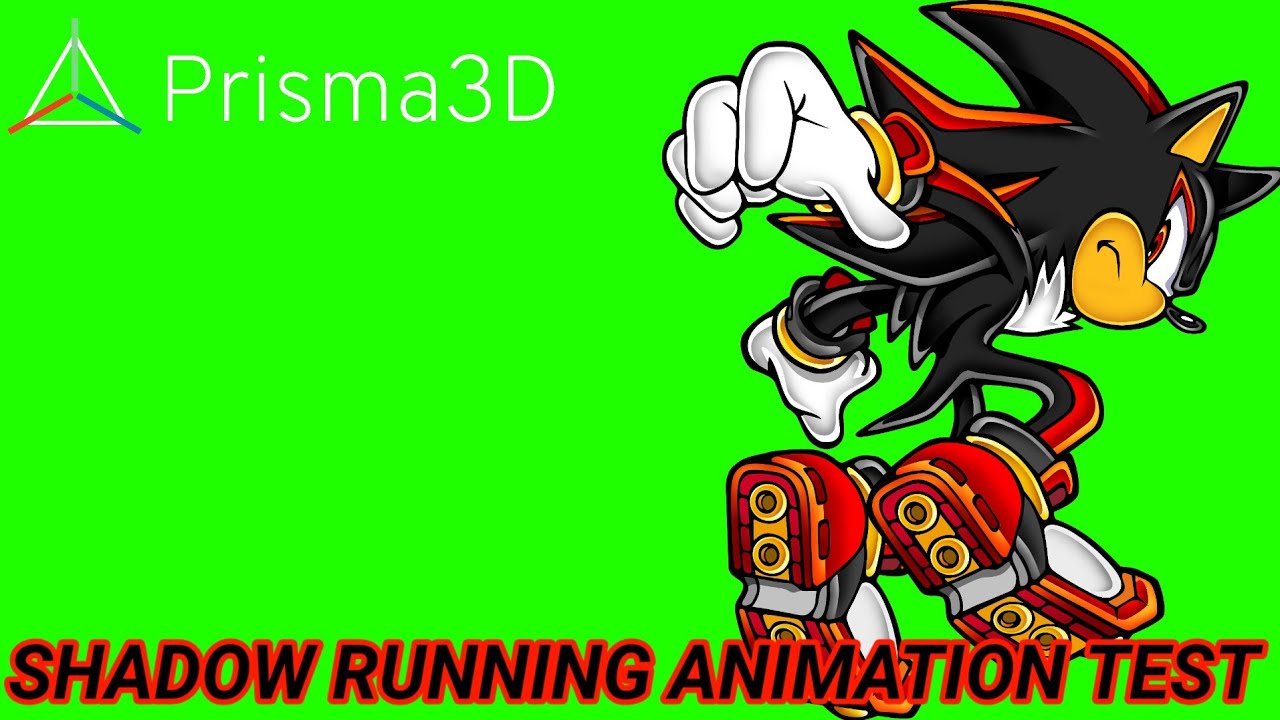 P3d Shadow Running Animation Test Youtube