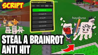 Steal A Brainrot Script No Key New Update Lemon Hub Invisible Anti Hit