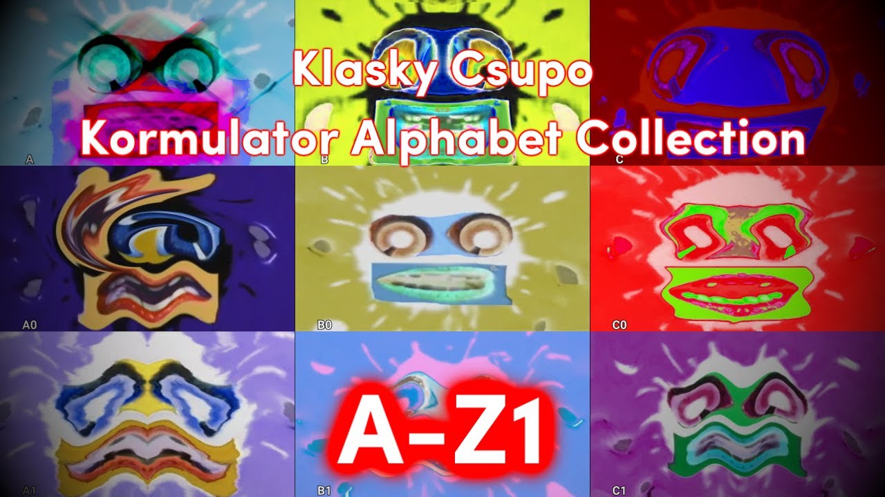 Klasky Csupo Kormulator Alphabet Collection A Z1 Youtube