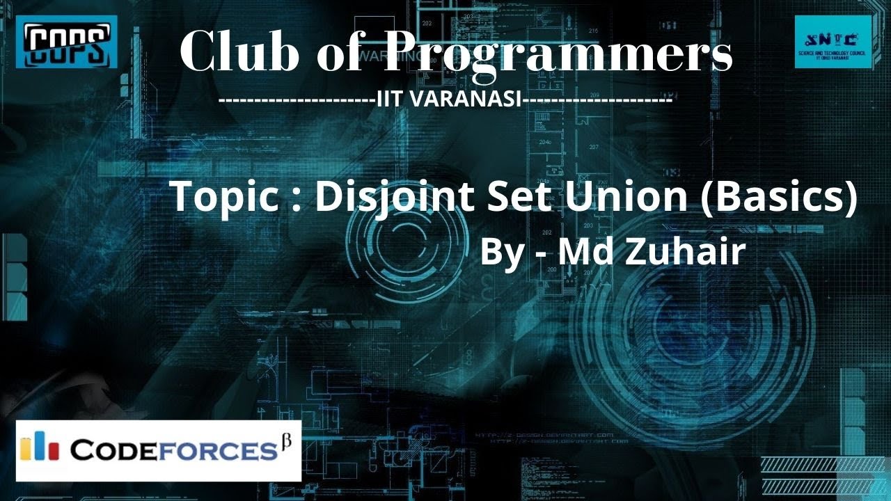 Disjoint Set Union Competitive Programming Md Zuhair Youtube