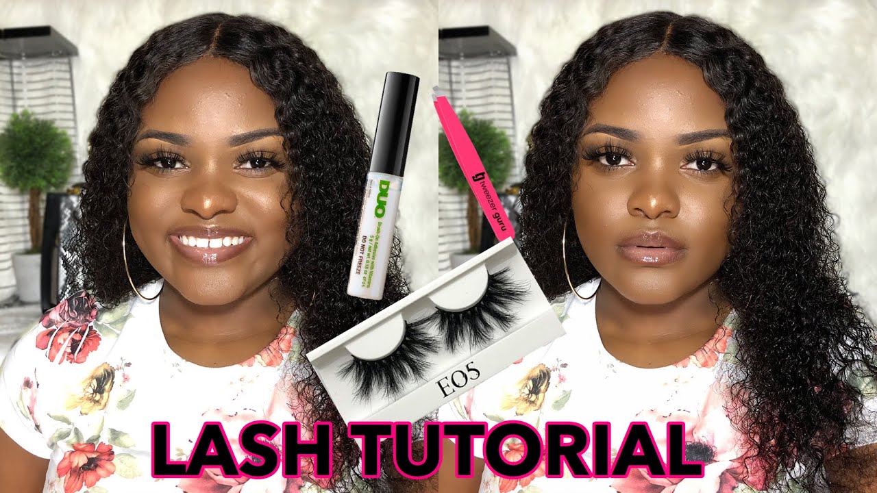 Eye Lash Tutorial Simple Beginner Friendly Youtube