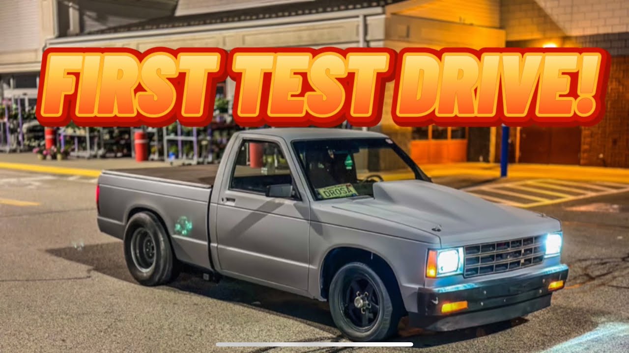 Ls Swapped S10 Test Drive Youtube