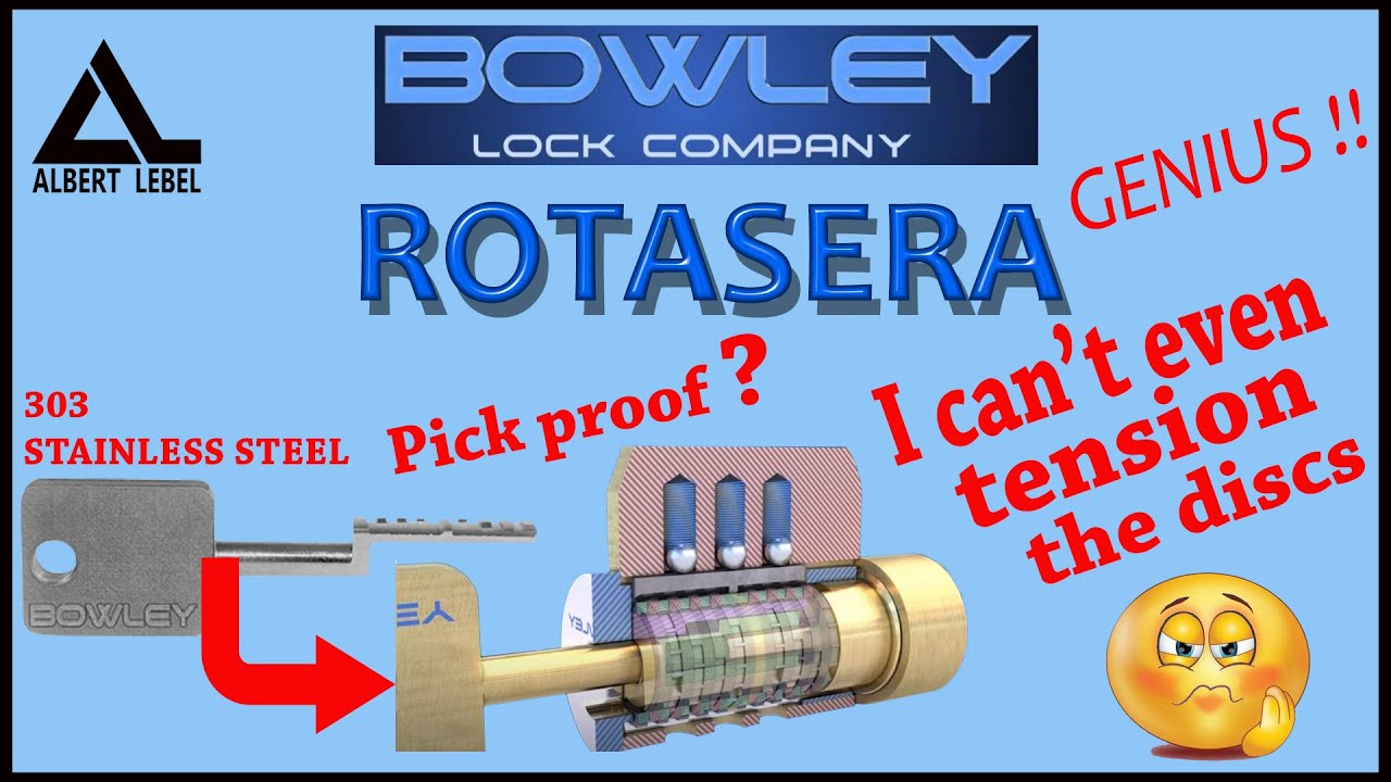 517 The Bowley Rotasera Let Me Explain Why I Can Not Pick This Lock