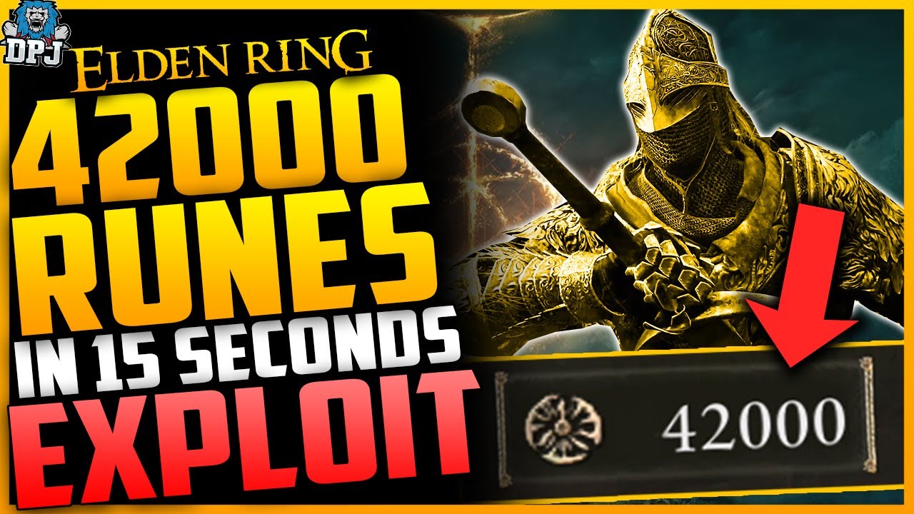 Elden Ring Insane Exploit 42000 Runes In 15 Seconds Easy With No