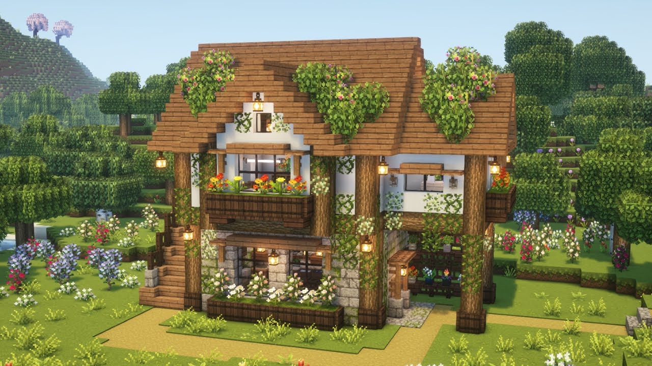 Minecraft рџњїрџњј Aesthetic Cottagecore House Tutorial Mizuno S 16 Craft