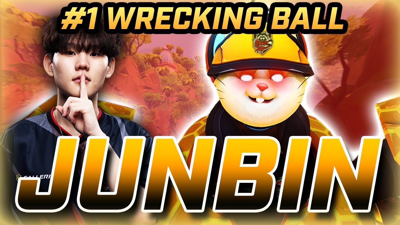 The Korean Ball God Junbin Pro Overwatch Montage Youtube